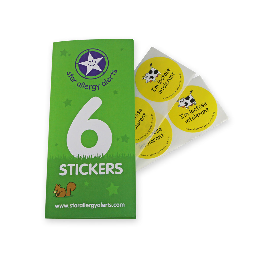 Dairy Free - sticker – Star Allergy Alerts